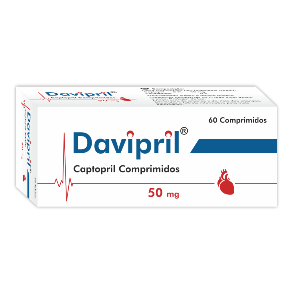 DAVIPRIL 50MG TABLETS